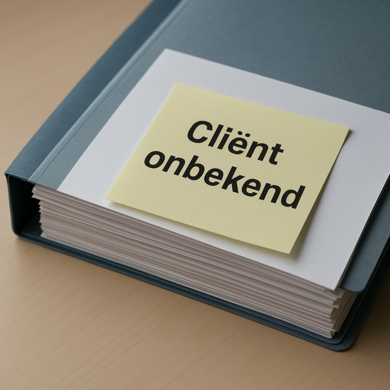 Een begin zonder cliënt - Rappórt BI